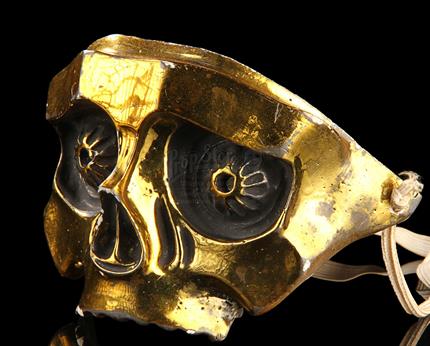 FLASH GORDON (1980) - Ming Guard Skull Mask - Current price: £1800