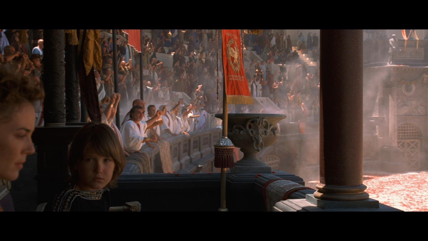 GLADIATOR (2000) - Colosseum Royal Box Banner - Current price: £1700