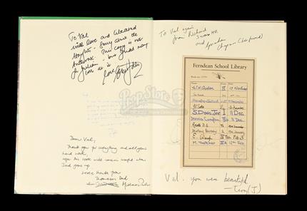 MONTY PYTHON'S FLYING CIRCUS - Cast Autographed Book - Current price: £1100