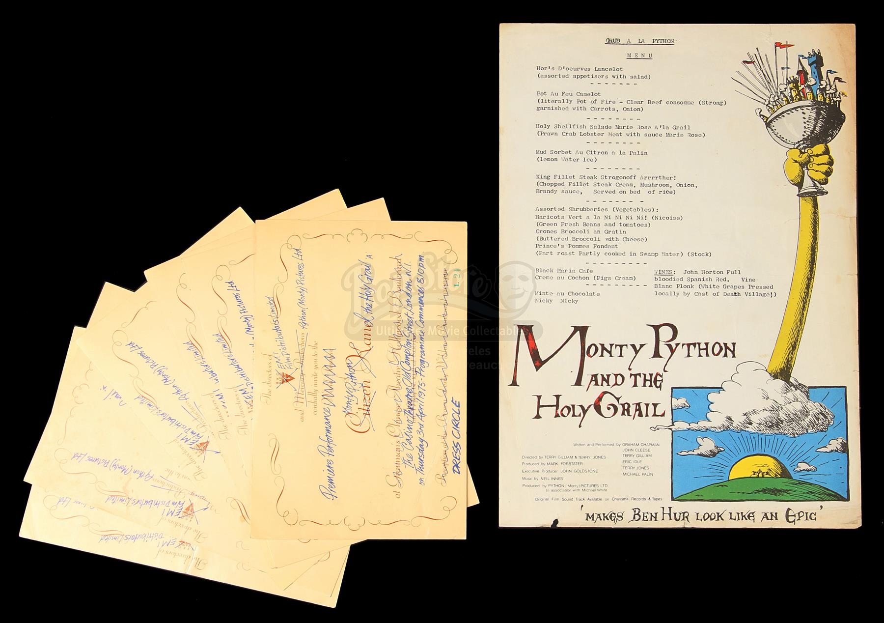 MONTY PYTHON AND THE HOLY GRAIL (1975 and Life of Brian ) - Production ...