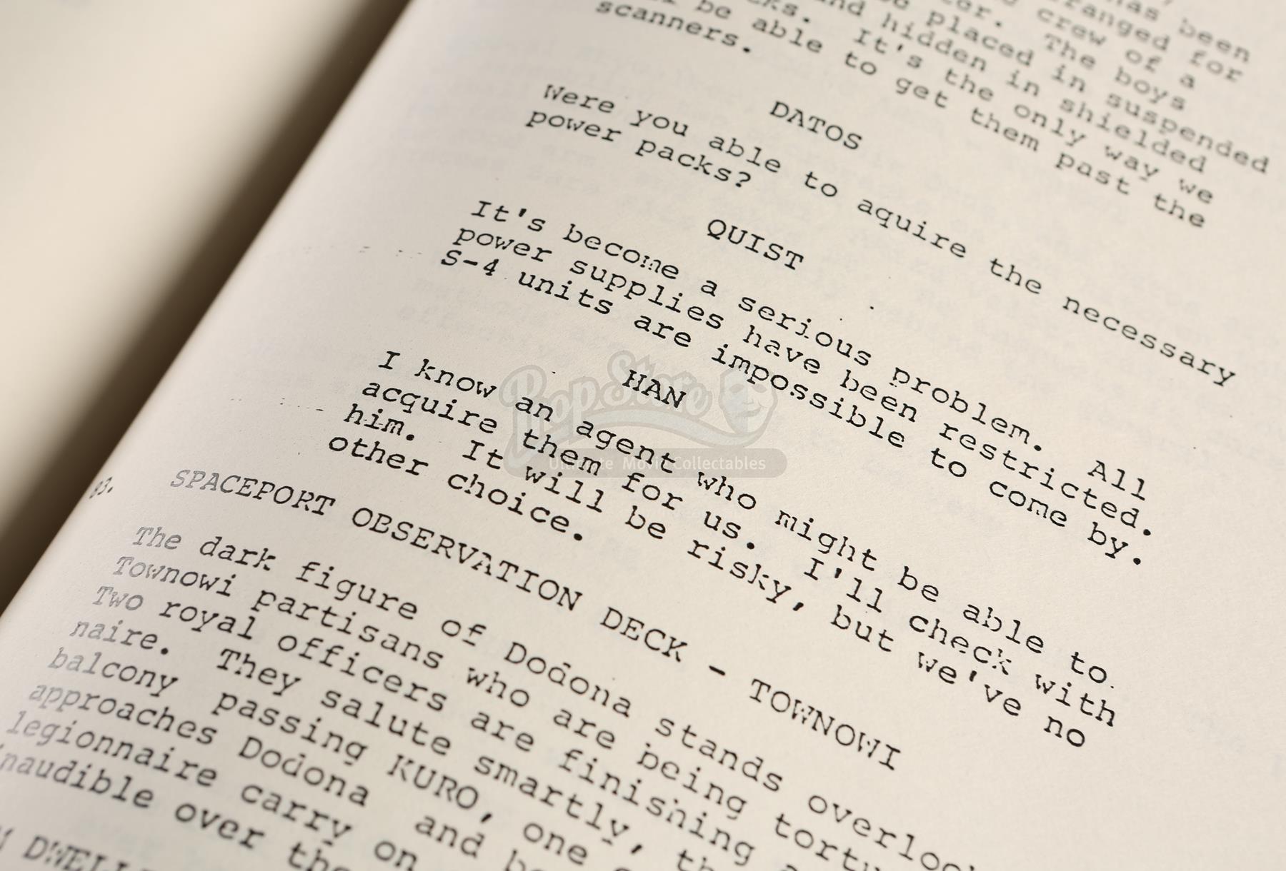 STAR WARS - EP IV - A NEW HOPE (1977) - The Star Wars' First Draft ...