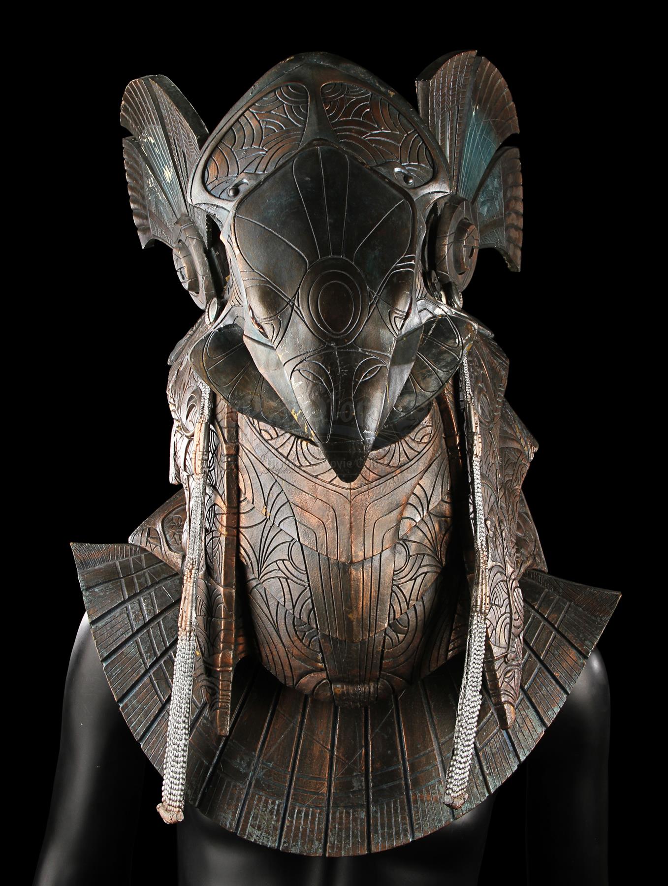 STARGATE (1994-2007) - Horus Guard Helmet and Collar - Current price: £6500