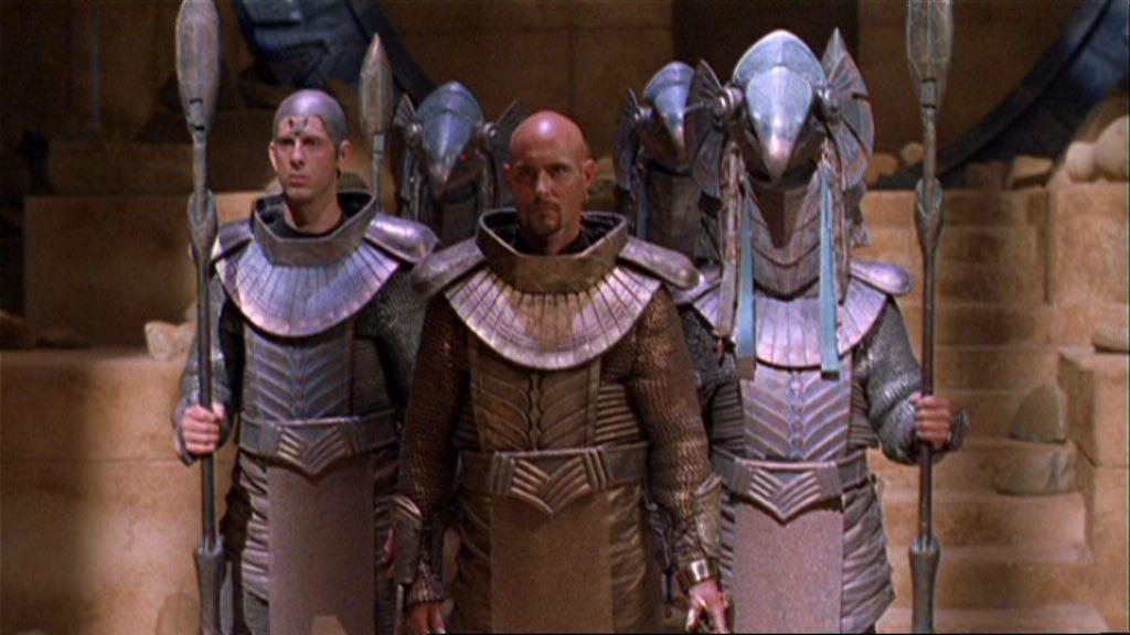STARGATE (1994-2007) - Horus Guard Helmet and Collar - Current price: £6500