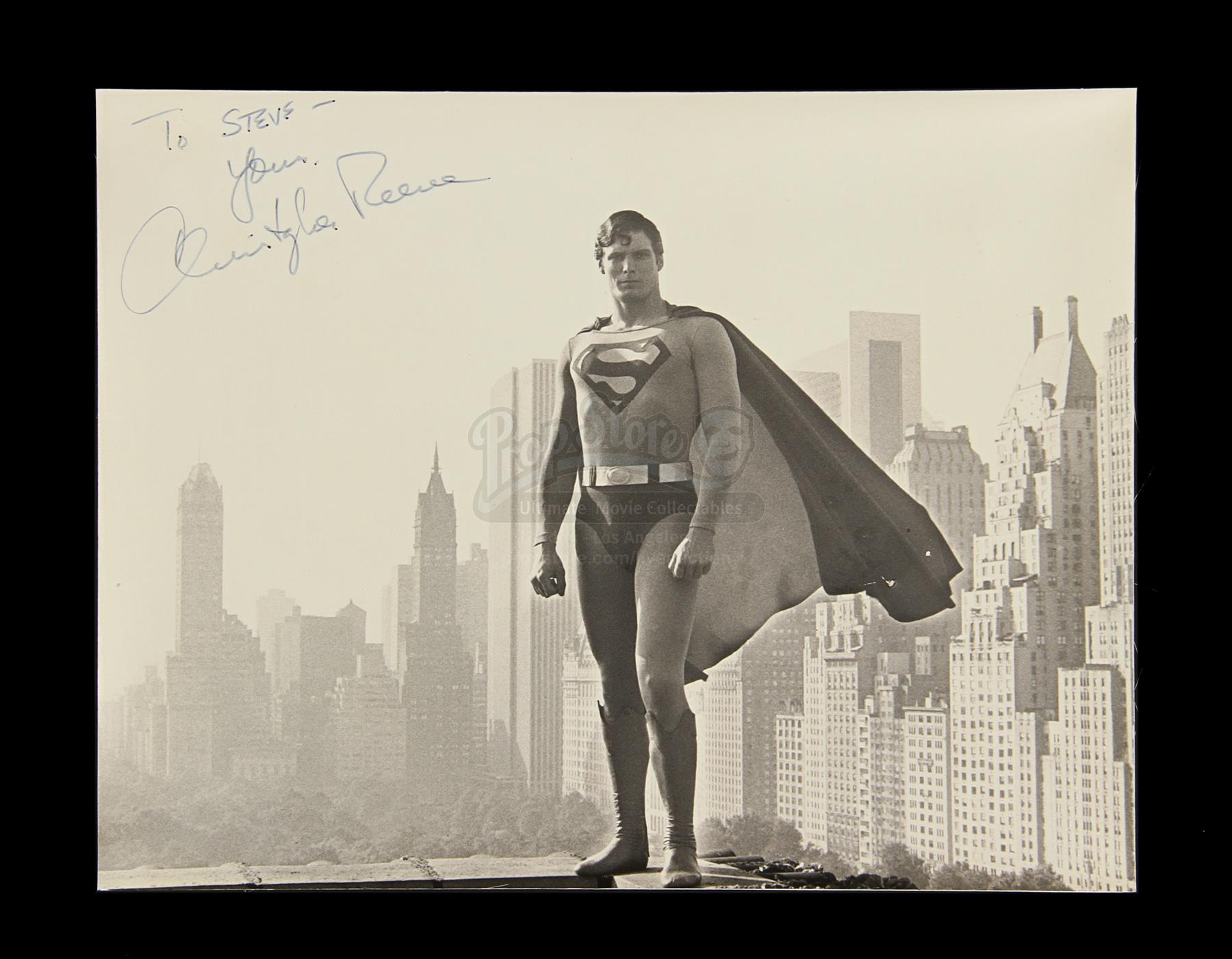 SUPERMAN (1978) - Christopher Reeve Autographed Photograph and Ephemera ...
