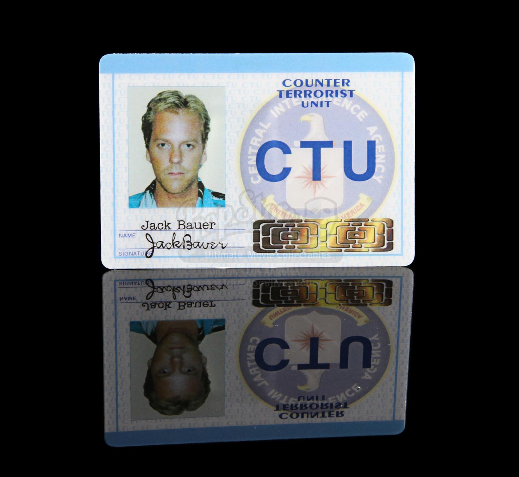 24 (TV 2001-2010) - Jack Bauer's (Kiefer Sutherland) CTU ID - Current ...