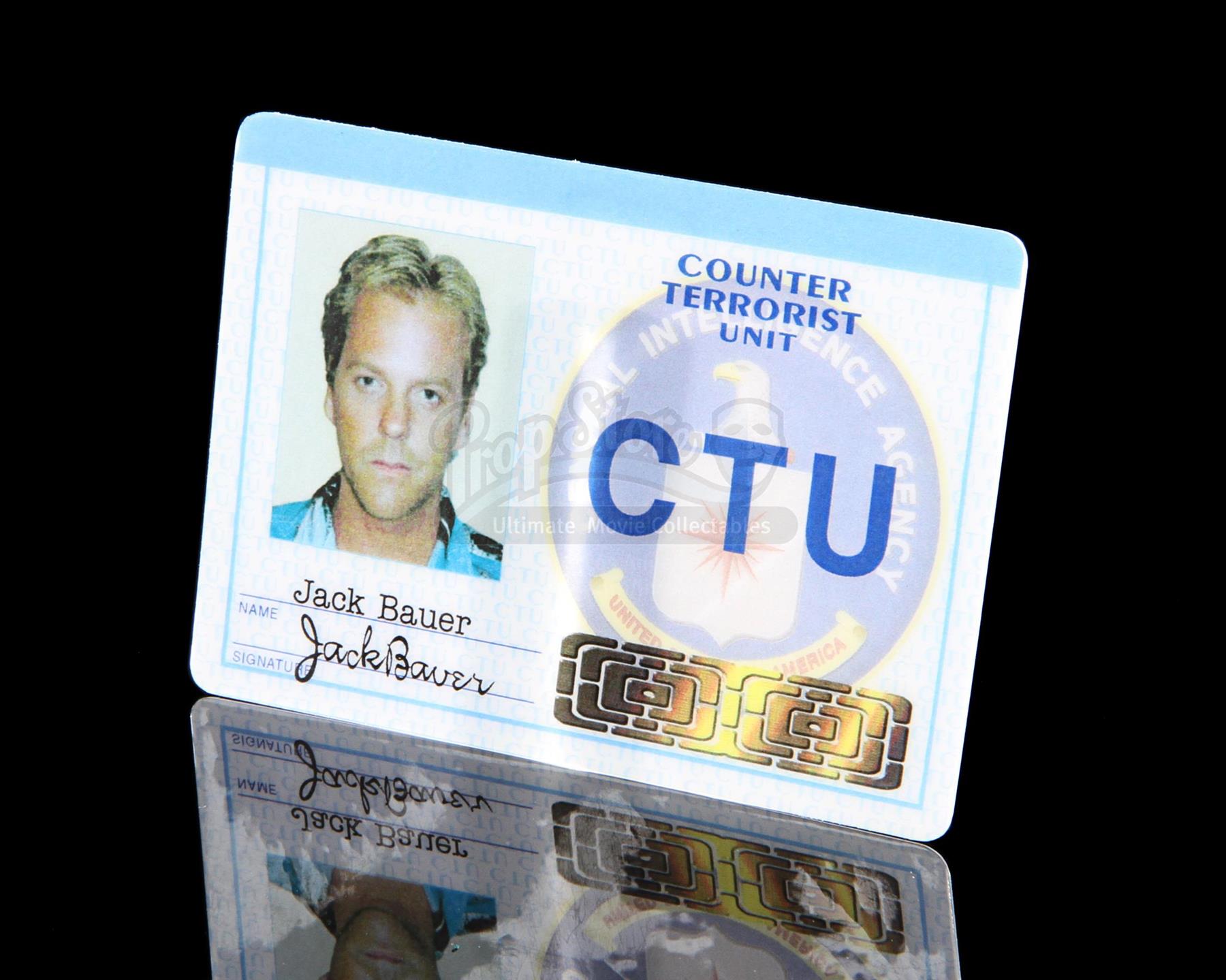 24 (TV 2001-2010) - Jack Bauer's (Kiefer Sutherland) CTU ID - Current ...
