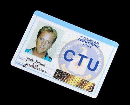 24 (TV 2001-2010) - Jack Bauer's (Kiefer Sutherland) CTU ID - Current ...