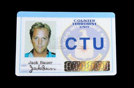 24 (TV 2001-2010) - Jack Bauer's (Kiefer Sutherland) CTU ID - Current ...
