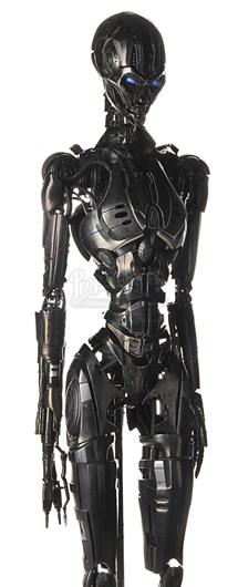 TERMINATOR 3: RISE OF THE MACHINES (2003) - Full Size T-X Endoskeleton ...