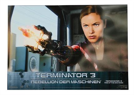 TERMINATOR 3: RISE OF THE MACHINES (2003) - Full Size T-X Endoskeleton ...