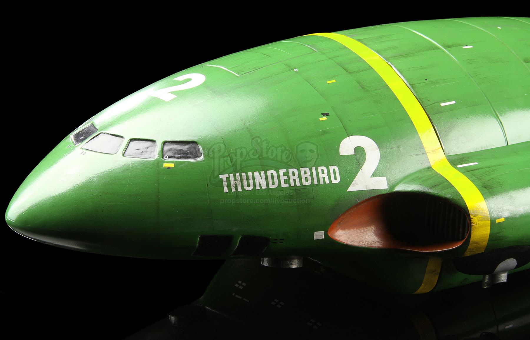 FILMED IN SUPERMARIONATION (2014) - Thunderbird 2 Model Miniature ...