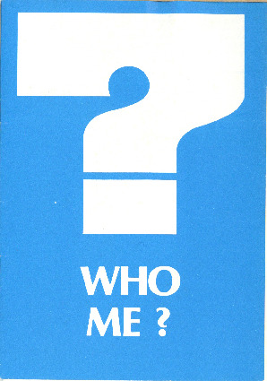 Who Me? Leaflet · Cork LGBT Archive