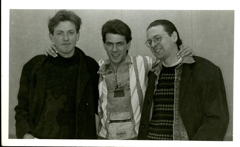 Eoin Collins Brendí McClenaghan And Cathal Kerrigan 1991 Long Kesh Prison Photo · Cork LGBT Archive