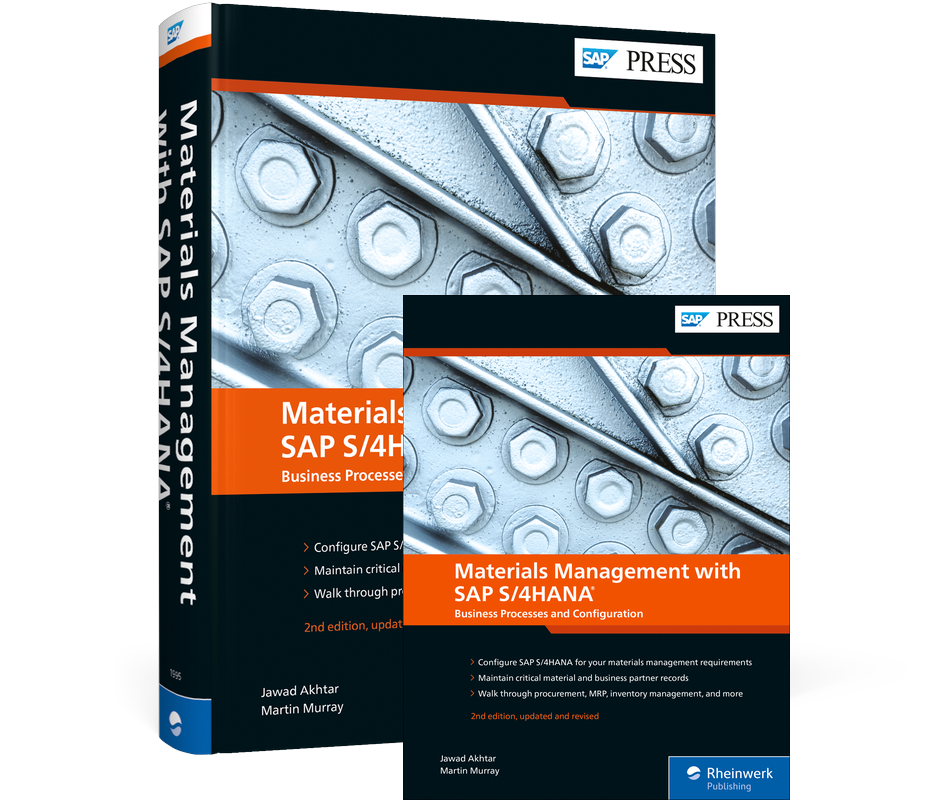 Materials Management with SAP S/4HANA (SAP MM) | Book and E-Book