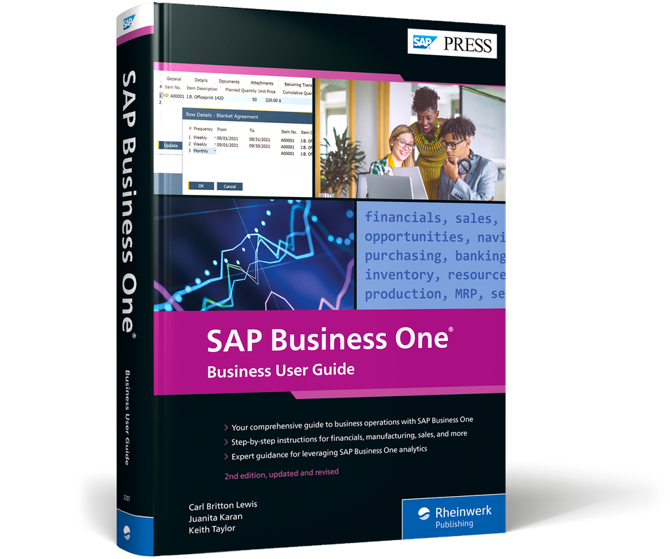 SAP Business One User Guide To SAP B1 Book And E Book By SAP PRESS SAP Business One User Guide To SAP B1 Book And E Book By SAP PRESS