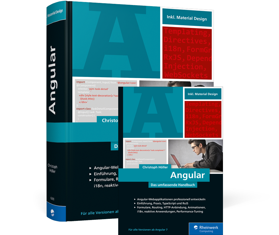 Angular. Das Praxisbuch von Christoph Höller | Rheinwerk Verlag