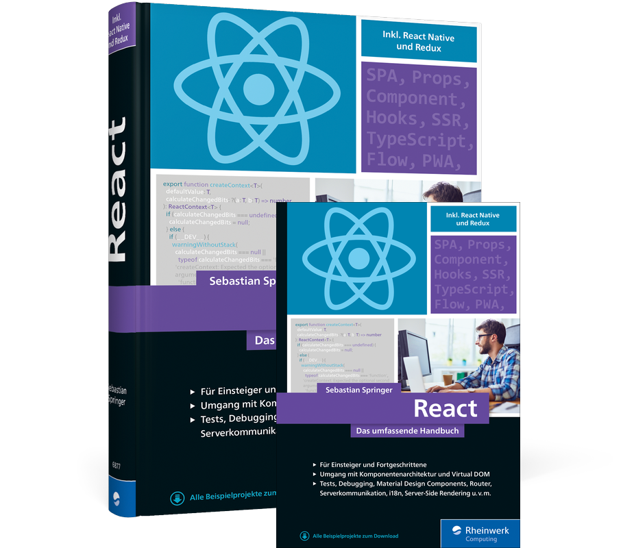 React. Das umfassende Handbuch von Sebastian Springer | Rheinwerk