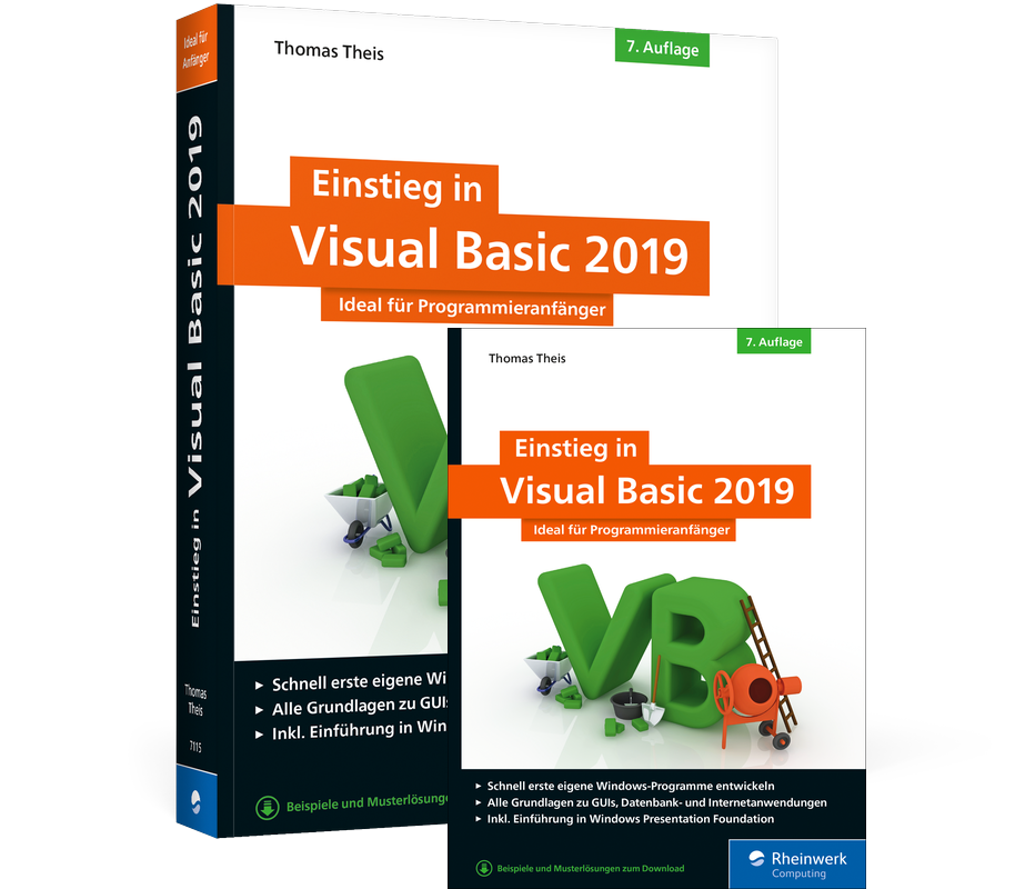 Einstieg in Visual Basic 2019 | Rheinwerk Verlag Einstieg in Visual Basic 2019 | Rheinwerk Verlag