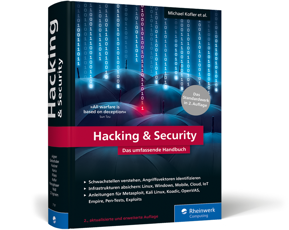 Hacking & Security. Das umfassende Handbuch | Rheinwerk