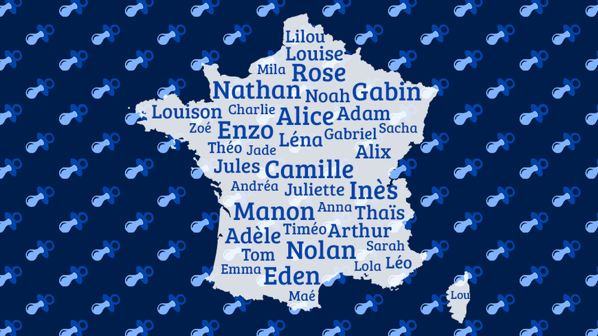CARTE INTERACTIVE - Quels sont les prénoms les plus donnés en 2015 dans ...