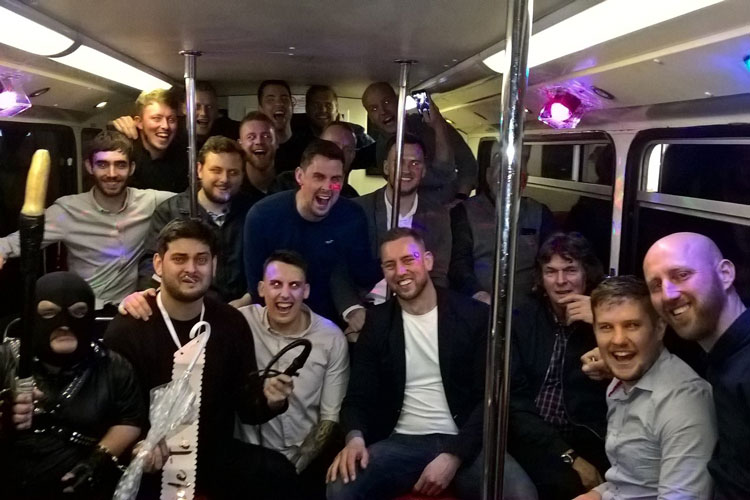Party Bus Bar Crawl Stag do Ideas in London | Maximise