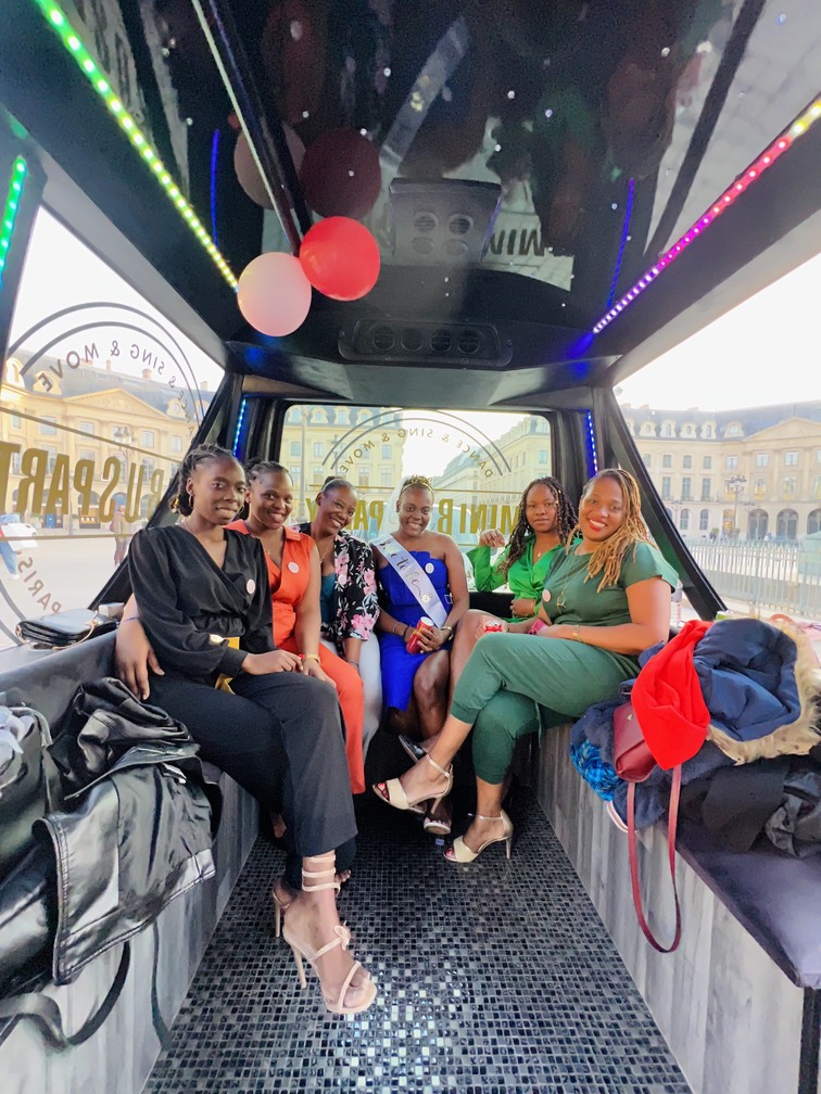 Mini Party Bus pour mon EVG à Paris!