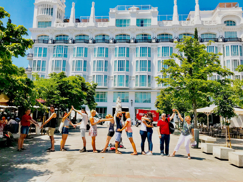 Chasse au trésor pour mon EVG à Madrid