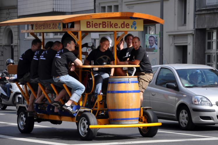 Bierbike für meinen JGA in München | Crazy JGA
