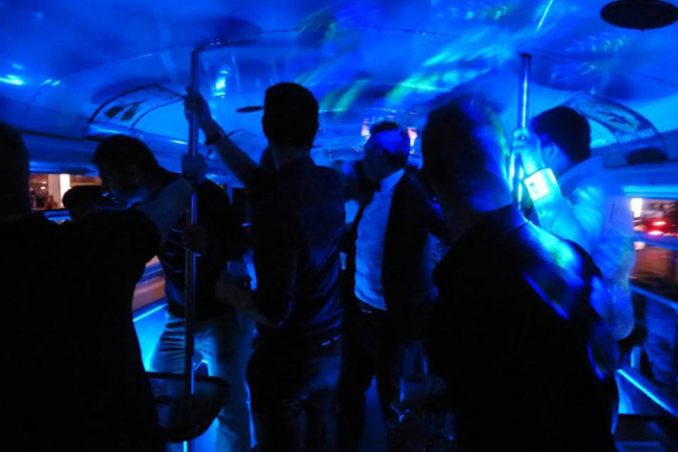 Party Bus Bar Crawl with Food Stag do Ideas in London