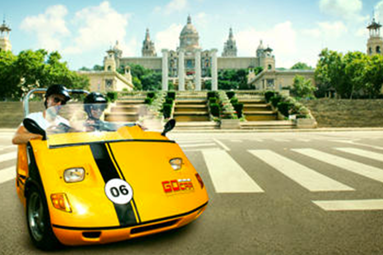 GoCar Tour pour mon EVG à Barcelone