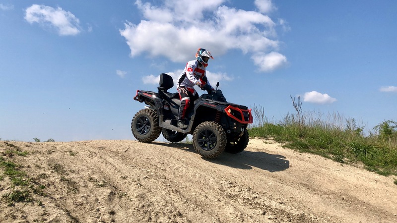 Balade en Tank & Quad pour mon EVG à Prague