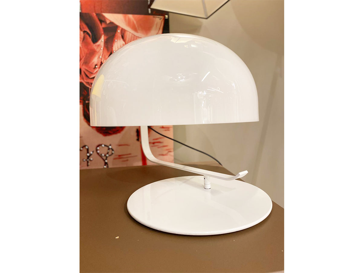 Zanuso 275 swivel table lamp (white), Oluce - Deesup