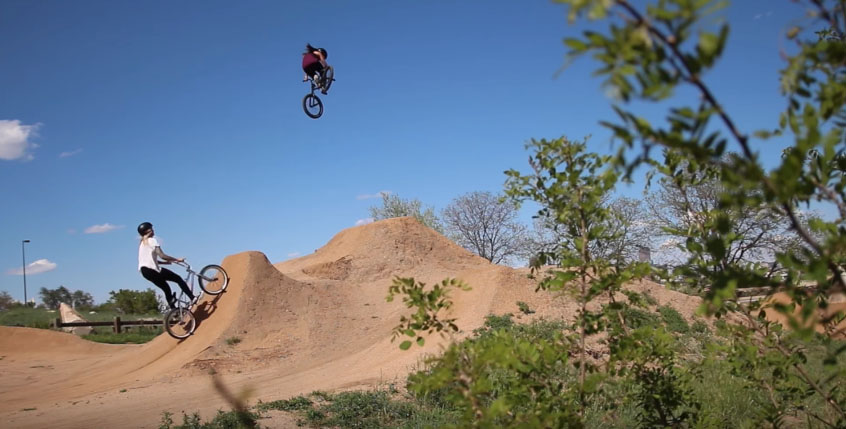 A Day in Colorado - Angie Marino & Perris Benegas - DIG BMX