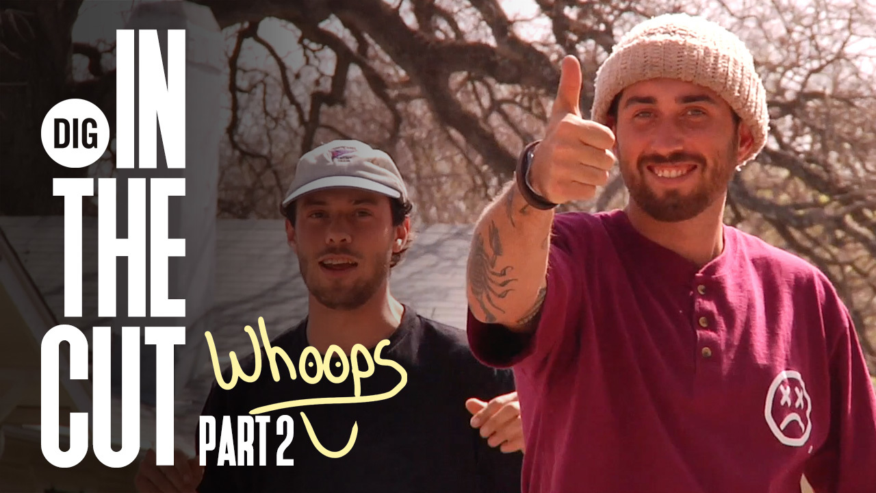 BEHIND THE SCENES ON 'WHOOPS' - PART 2 - DIG 'IN THE CUT' - DIG BMX
