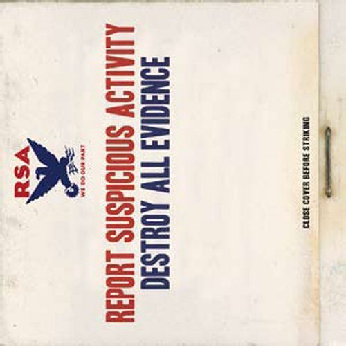 Report Suspicious Activity Destroy All Evidence Cd | Discoteca Laziale