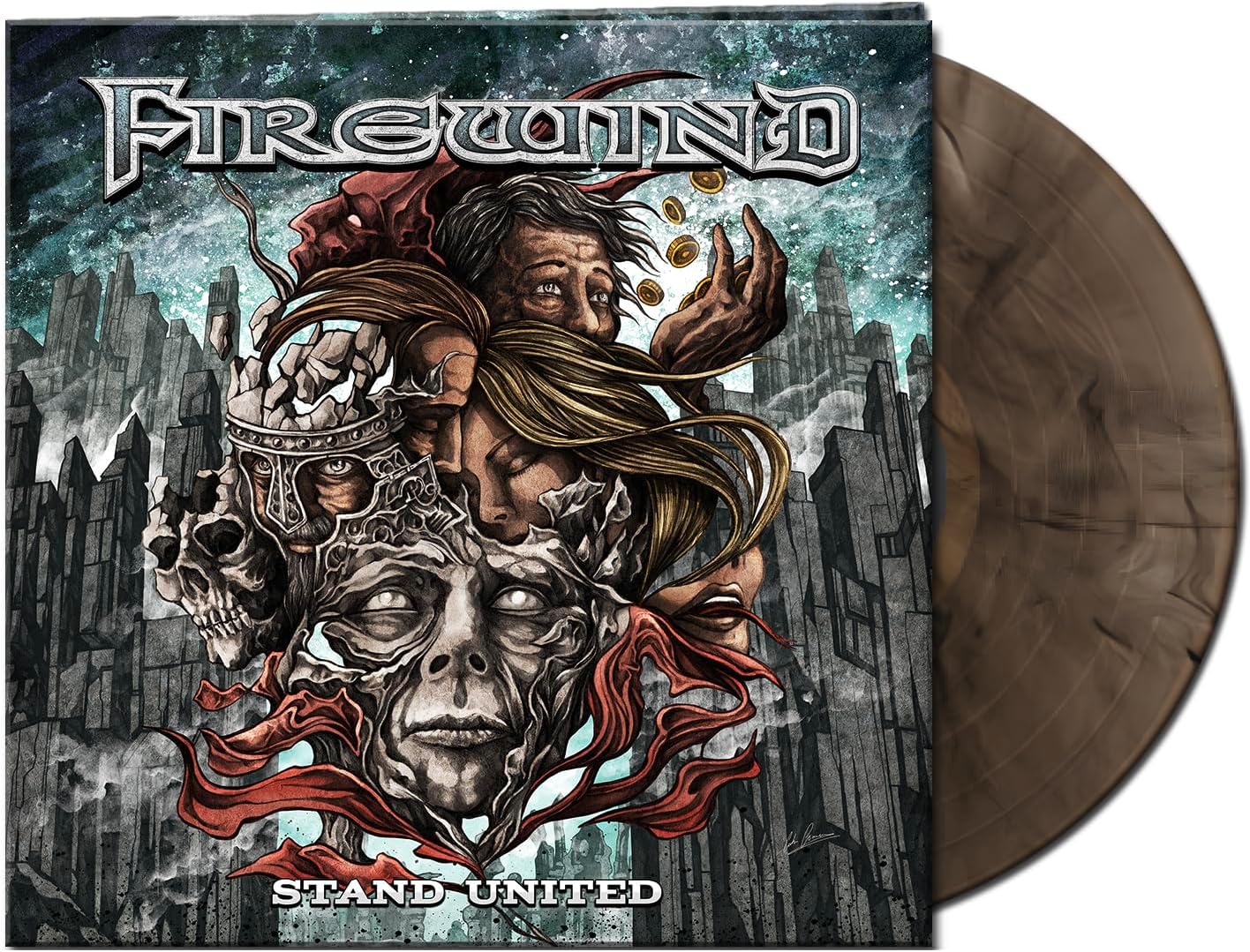 Firewind Stand United (Vinyl Transparent Natural, Black) Lp | Discoteca Laziale