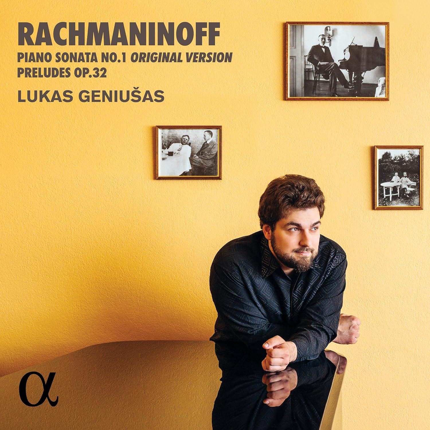 Geniusas Lukas Piano Sonata No.1 (Original Version) & Preludes Cd | Discoteca Laziale
