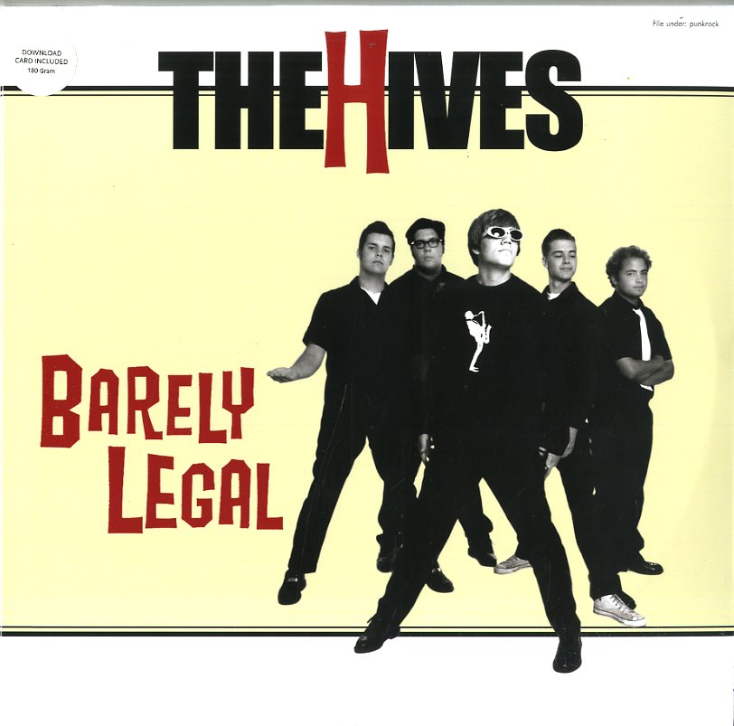 Hives The Barely Legal Black Lp Discoteca Laziale