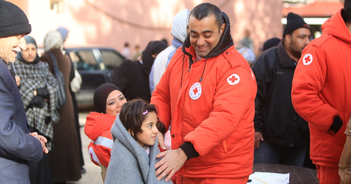 Help mensen in nood en doneer aan het Rode Kruis