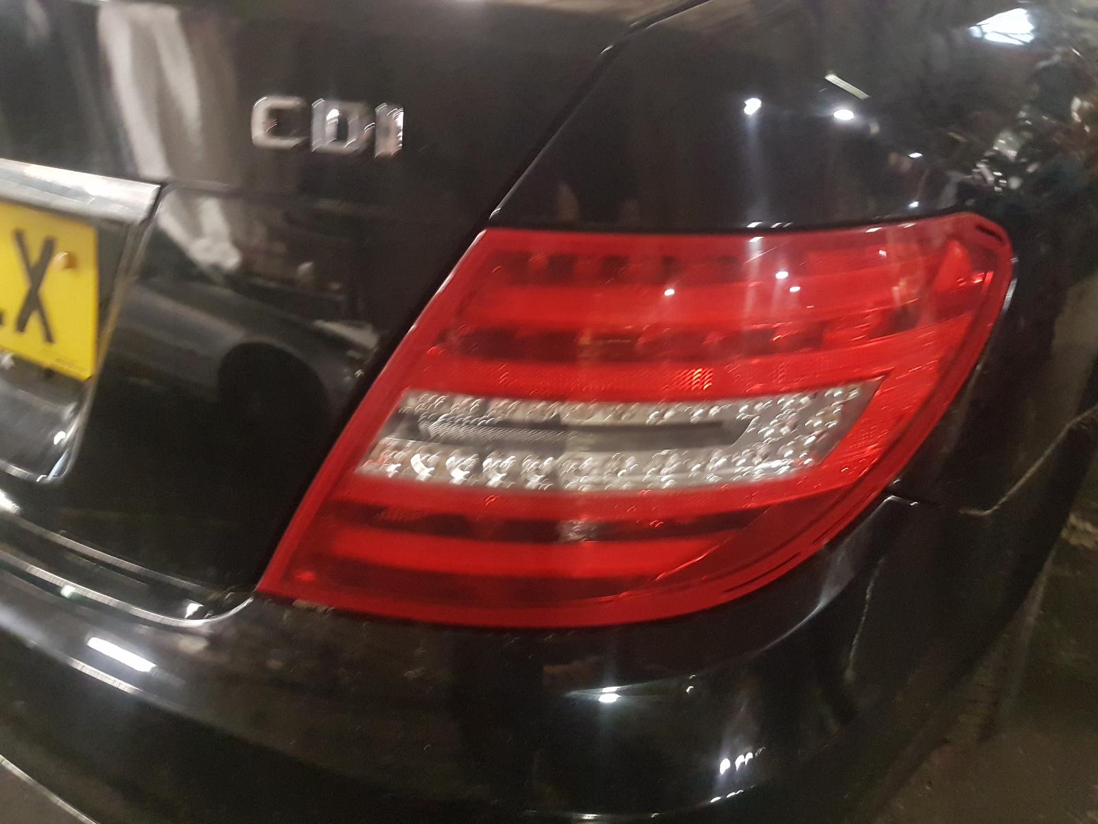 Rear Bumper C Class Mercedes 2012