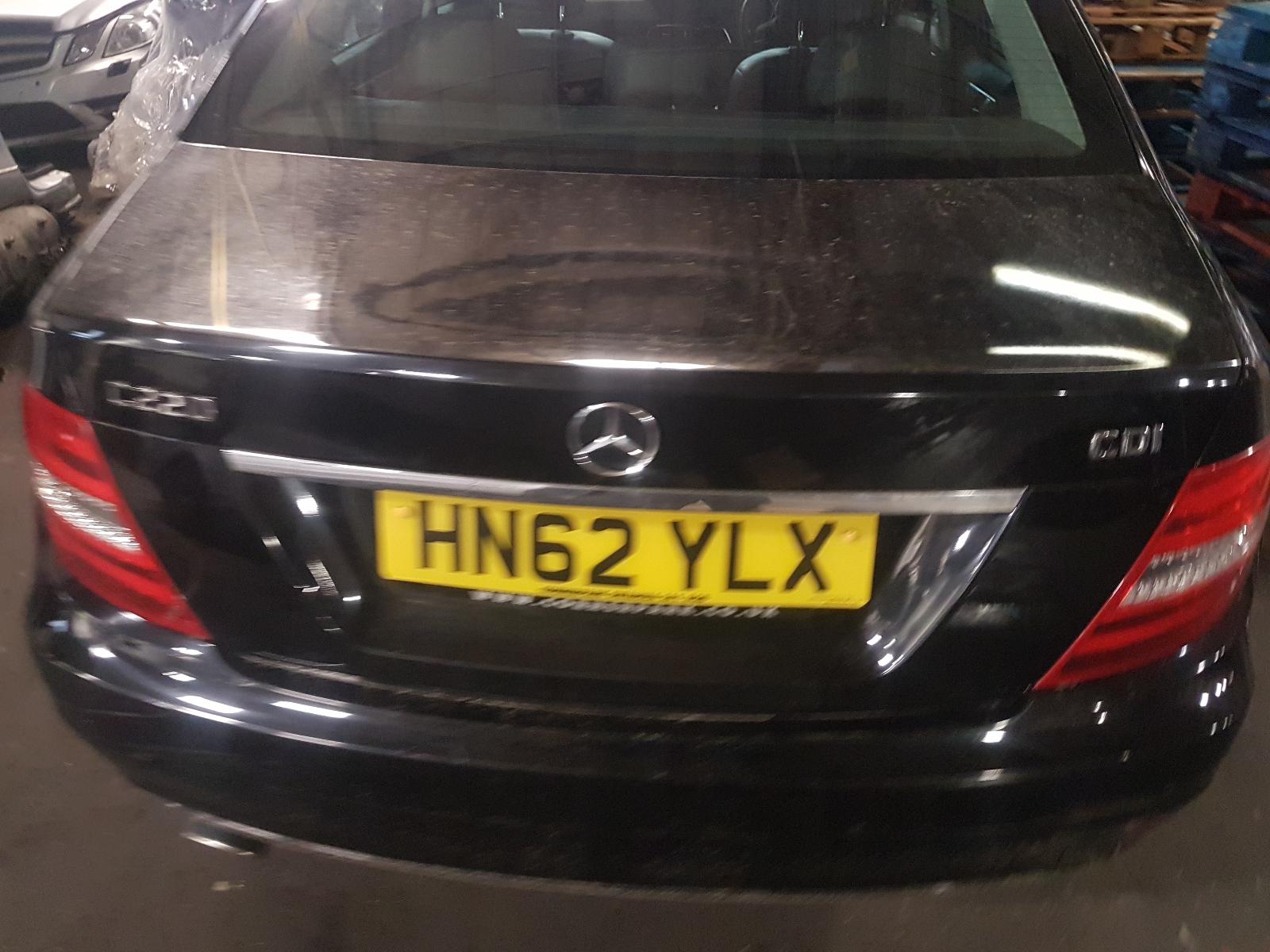 Rear Bumper C Class Mercedes 2012