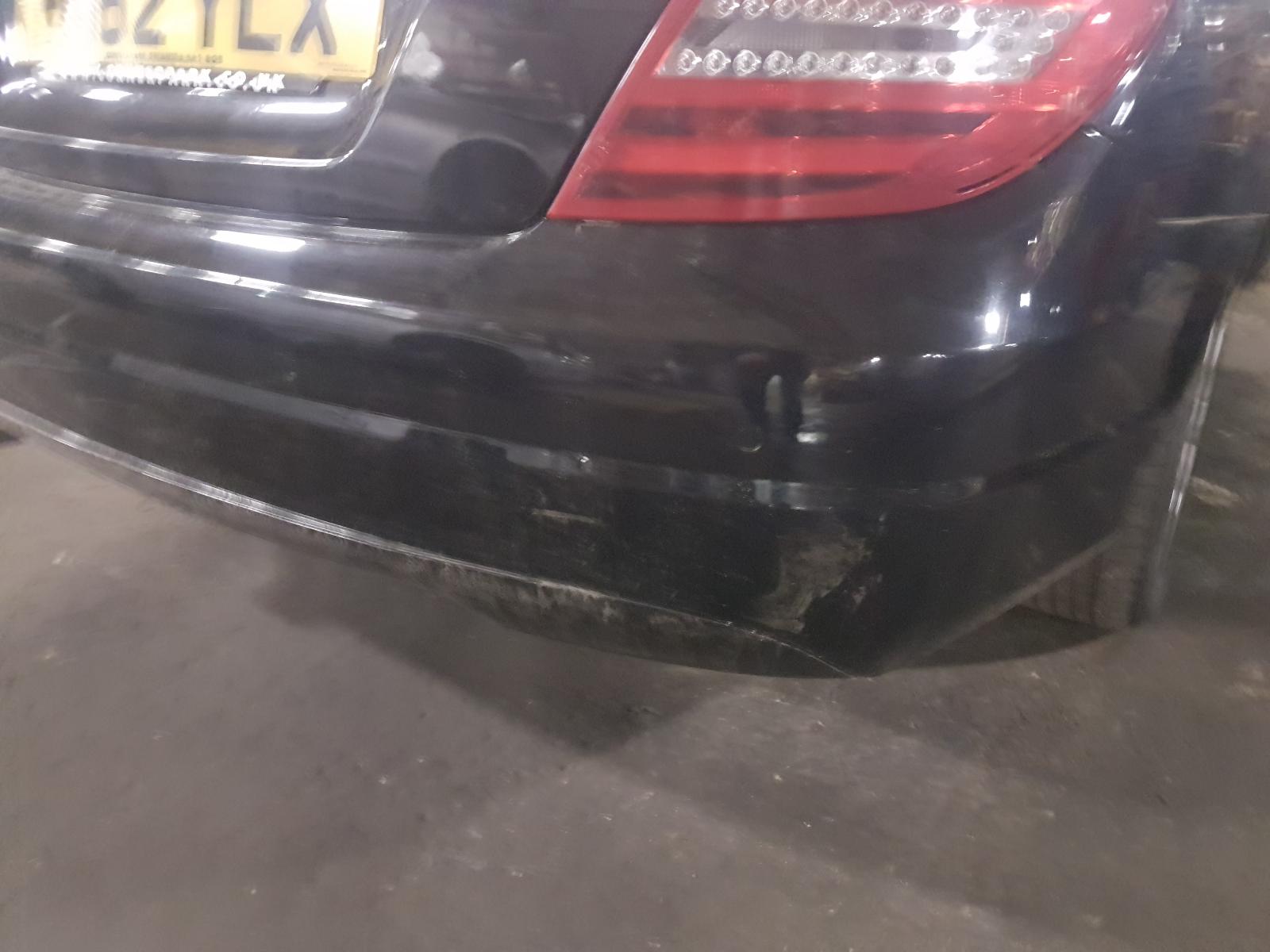Rear Bumper C Class Mercedes 2012