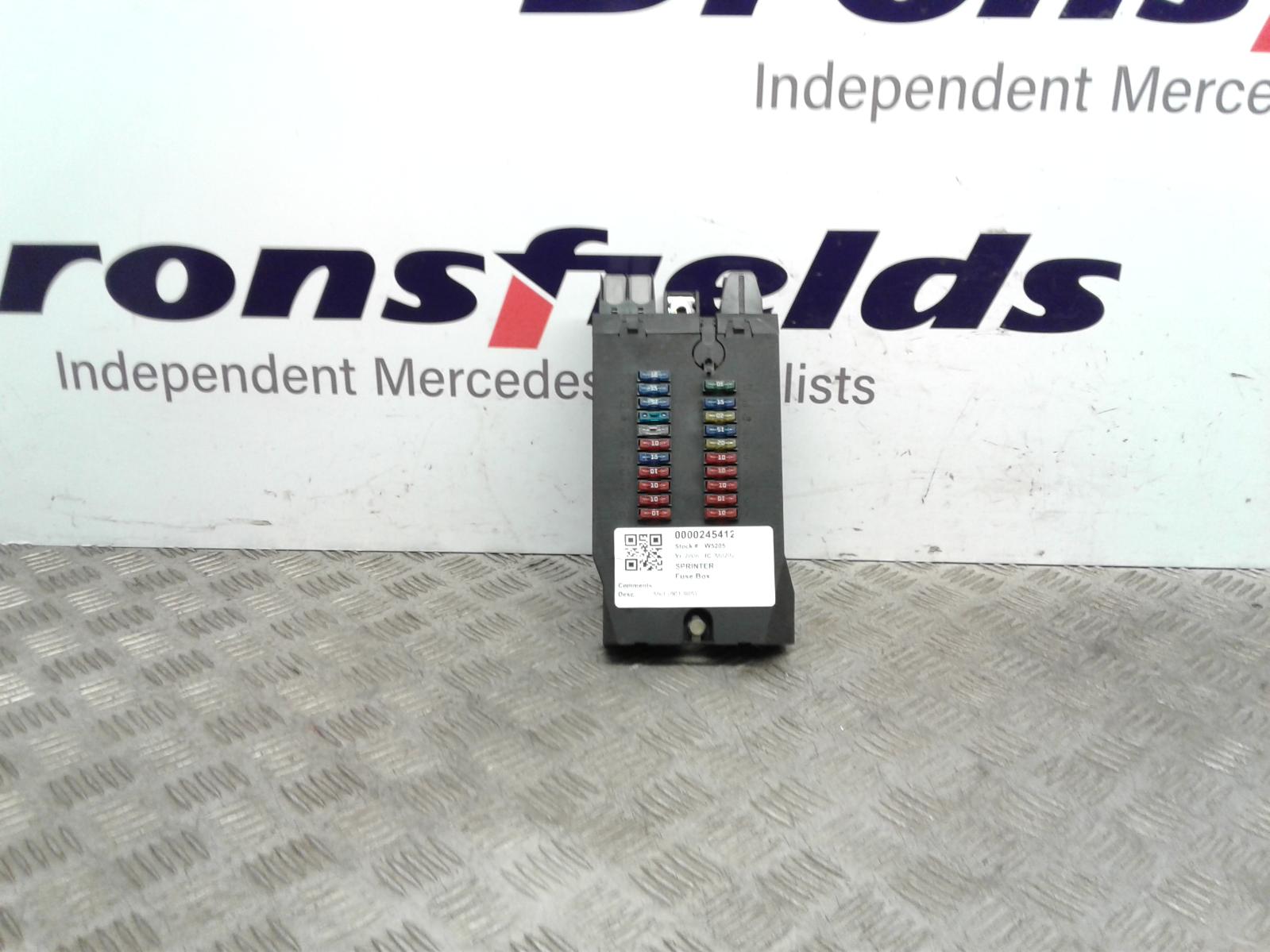 Fuse Box Sprinter Mercedes 2006