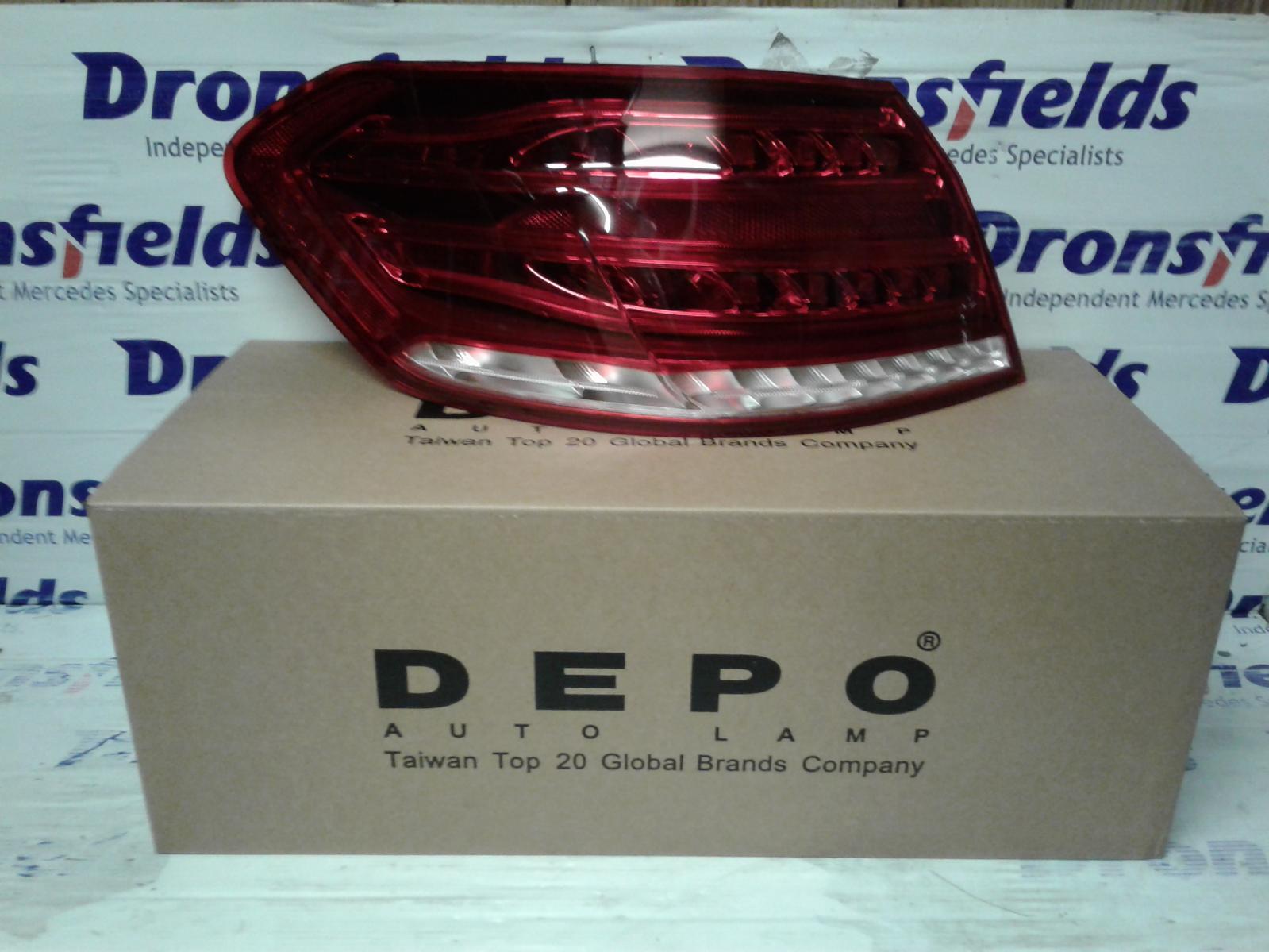 L Taillight E Class Mercedes 2013