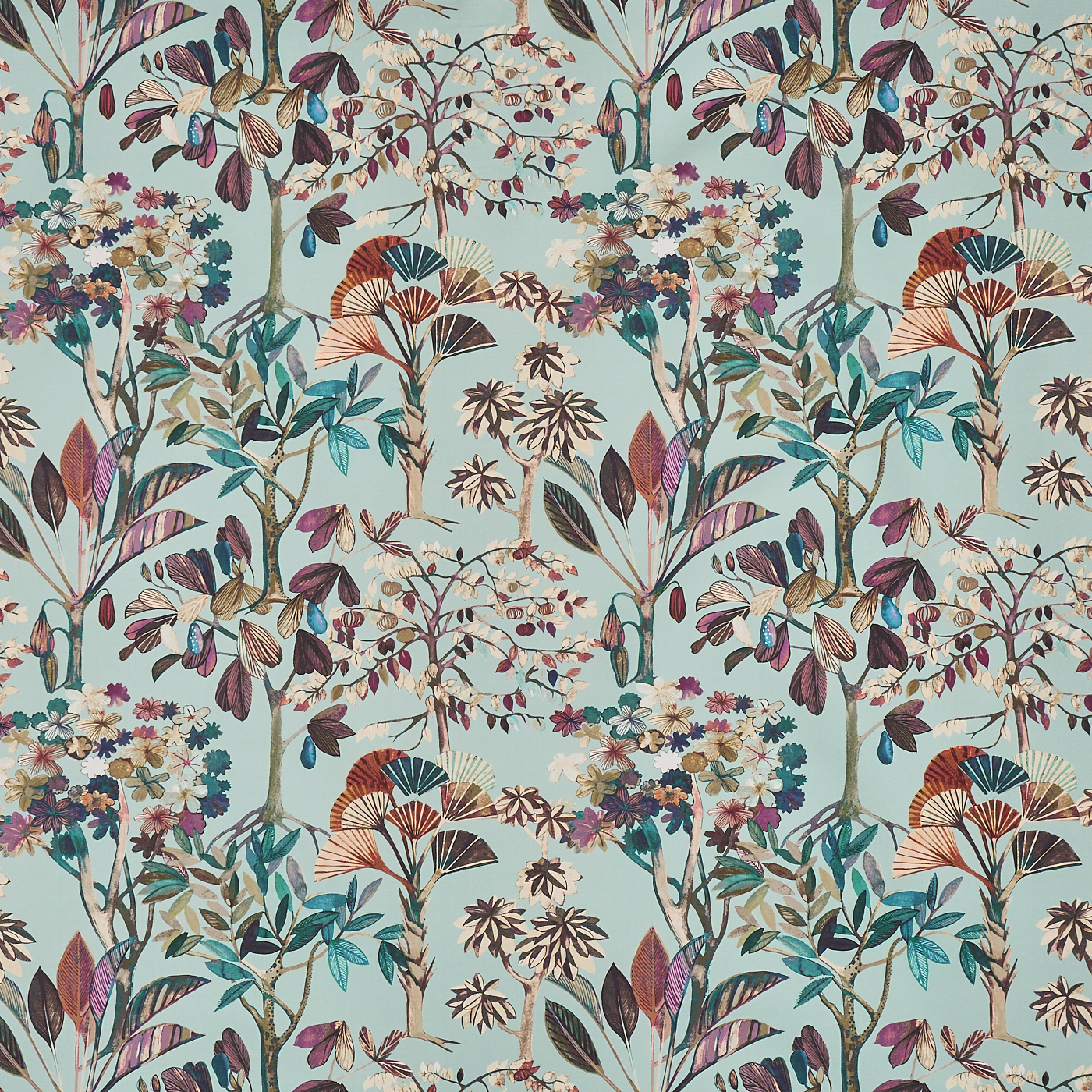 Lagoon - Waterfall fabric | South Pacific | Prestigious Textiles