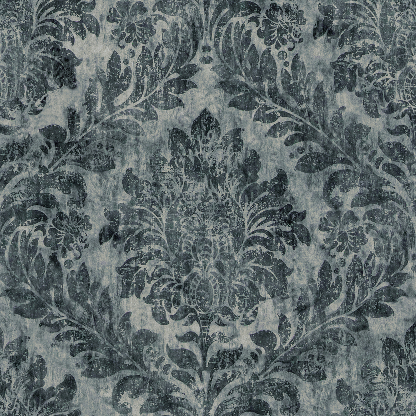 Chaucer - Cyan fabric | Classic Velvets | Utopia