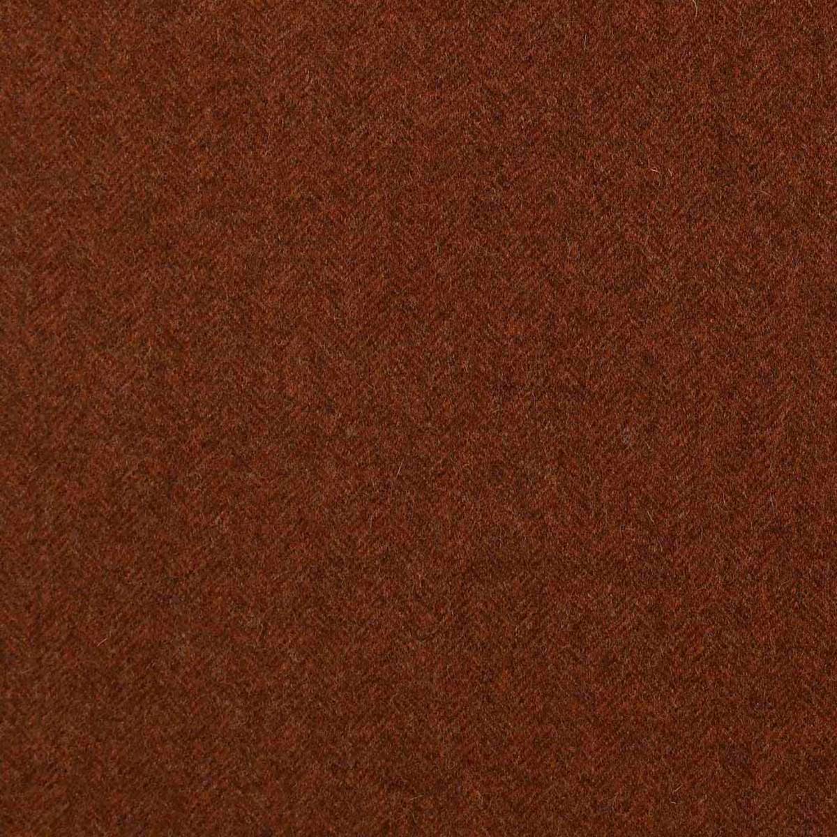 Aberdeen - Burnt Orange fabric | Herringbone | Abraham Moon