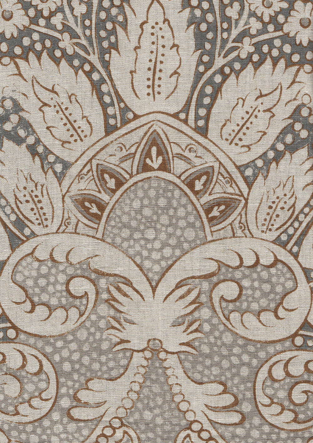 Rococo - Sparrow fabric | English Ethnic | Lewis & Wood