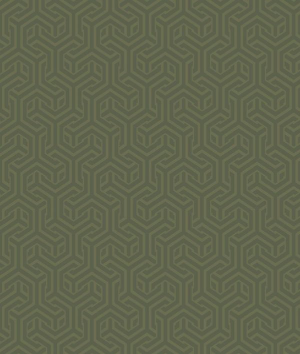 Opus - Moss Green wallpaper | Arley House Wallpaper | Arley House