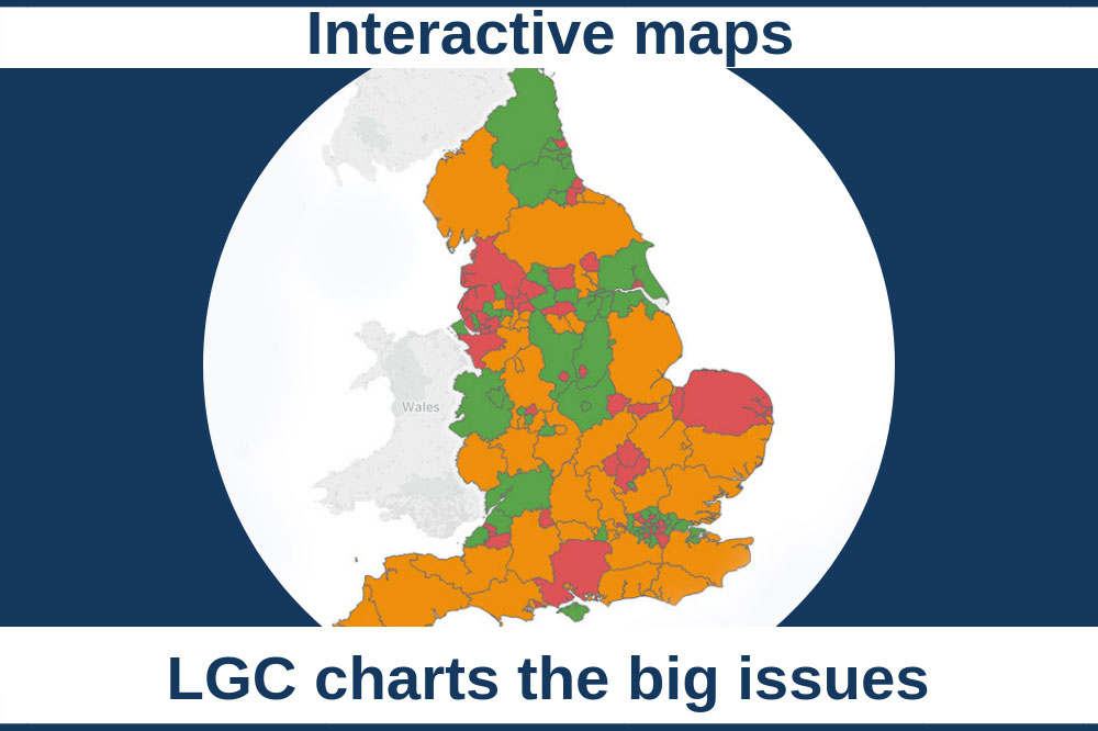 Six of the best interactive maps from 2018 | Local Government Chronicle ...